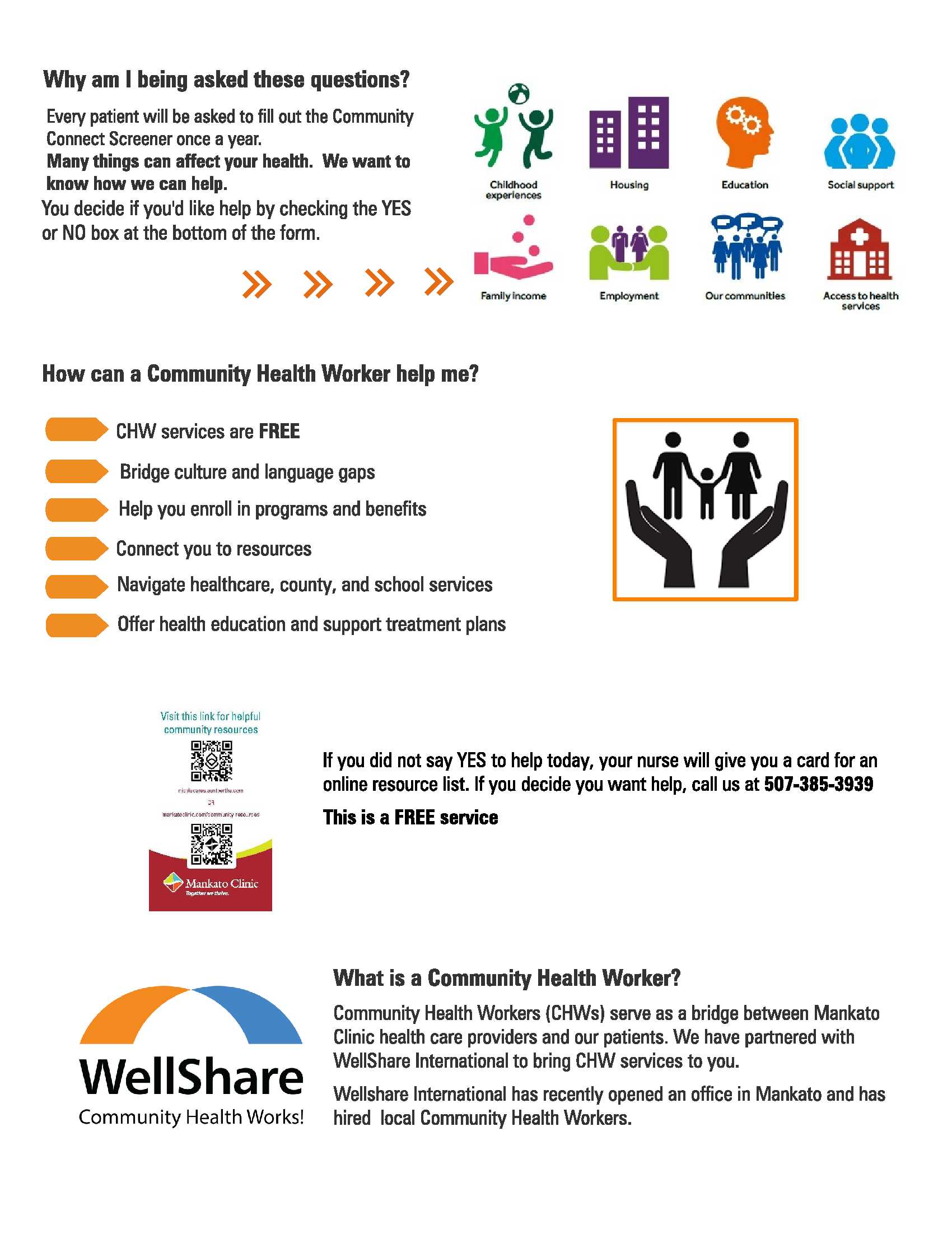 Project Well-Being – Mankato Clinic